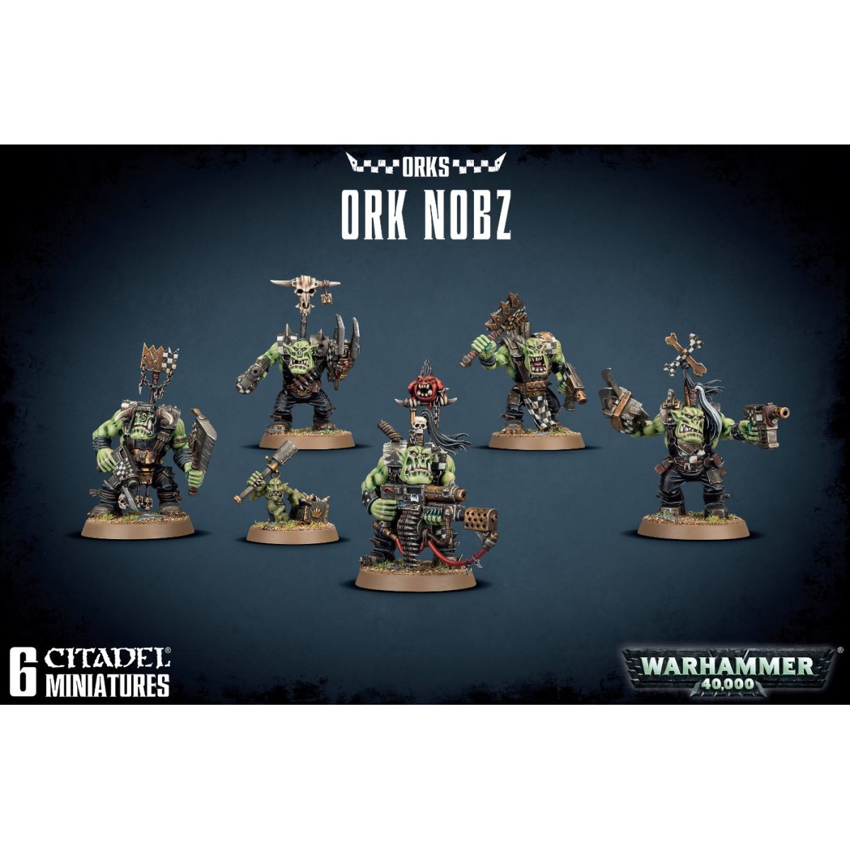 Warhammer 40k - Orks - Nobz