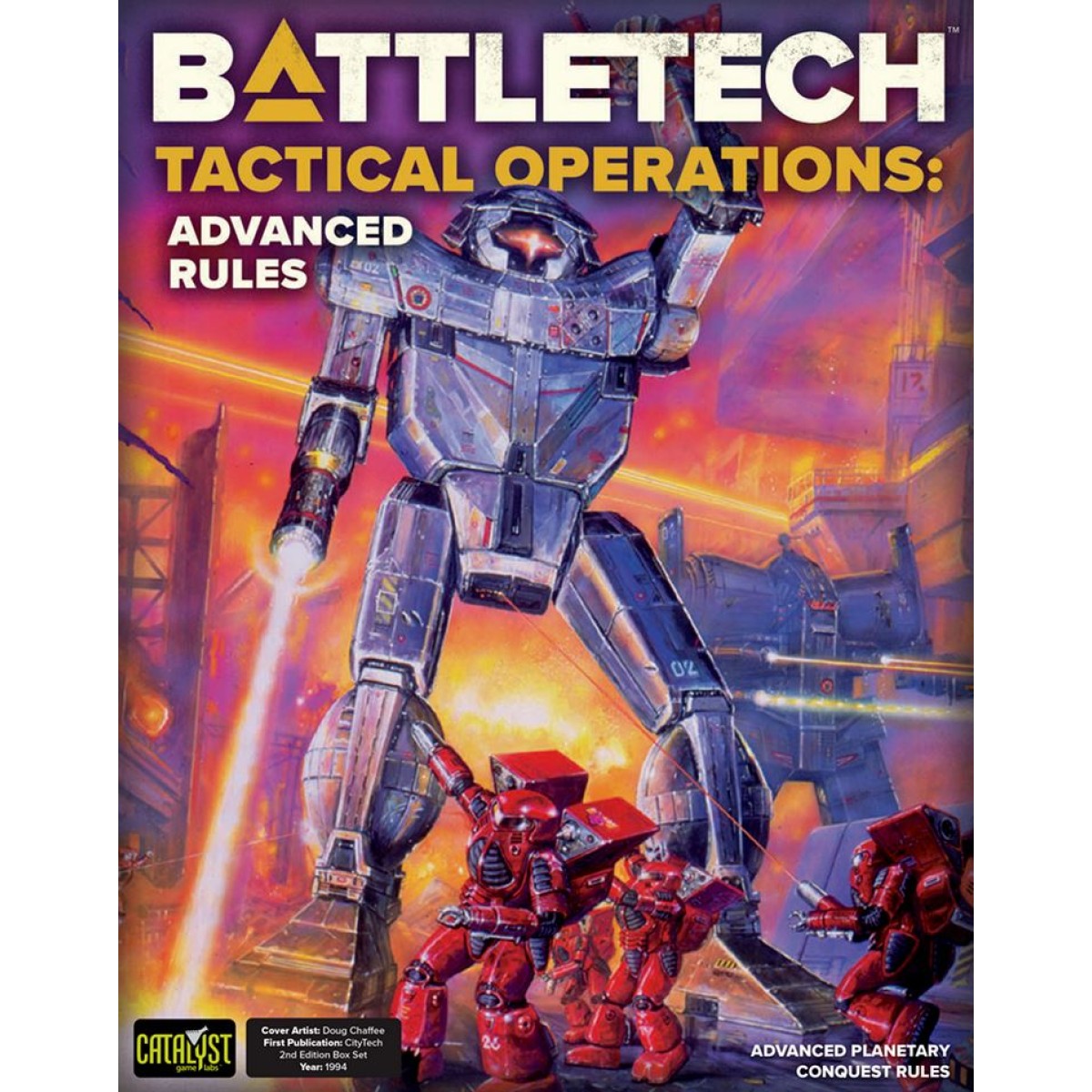 Battletech -Tactical Operations - Advanced Rules