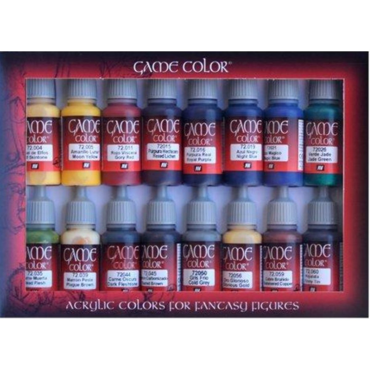 Vallejo Game Colour Introduction 16 Colour Set