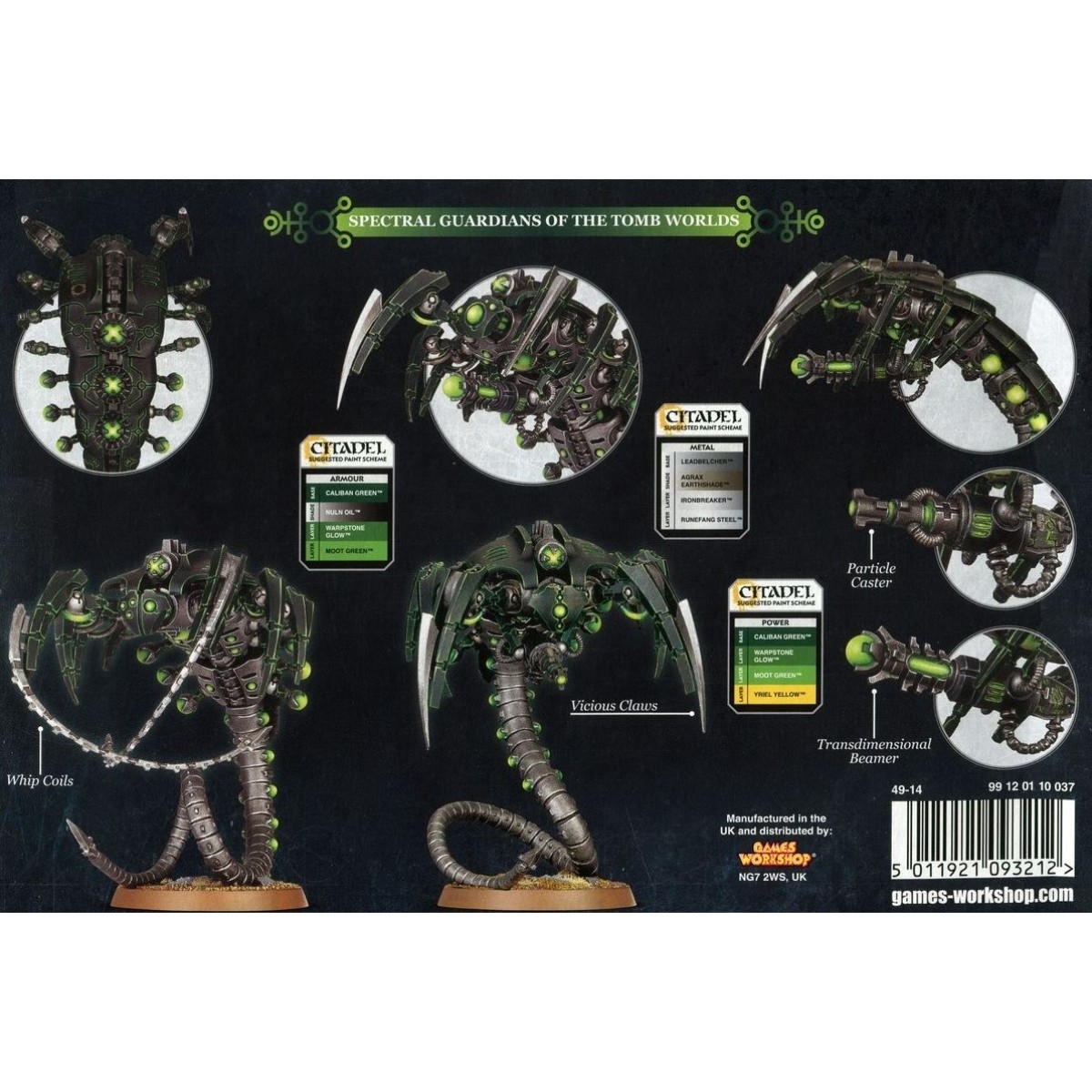 Warhammer 40k - Necrons - Canoptek Wraiths