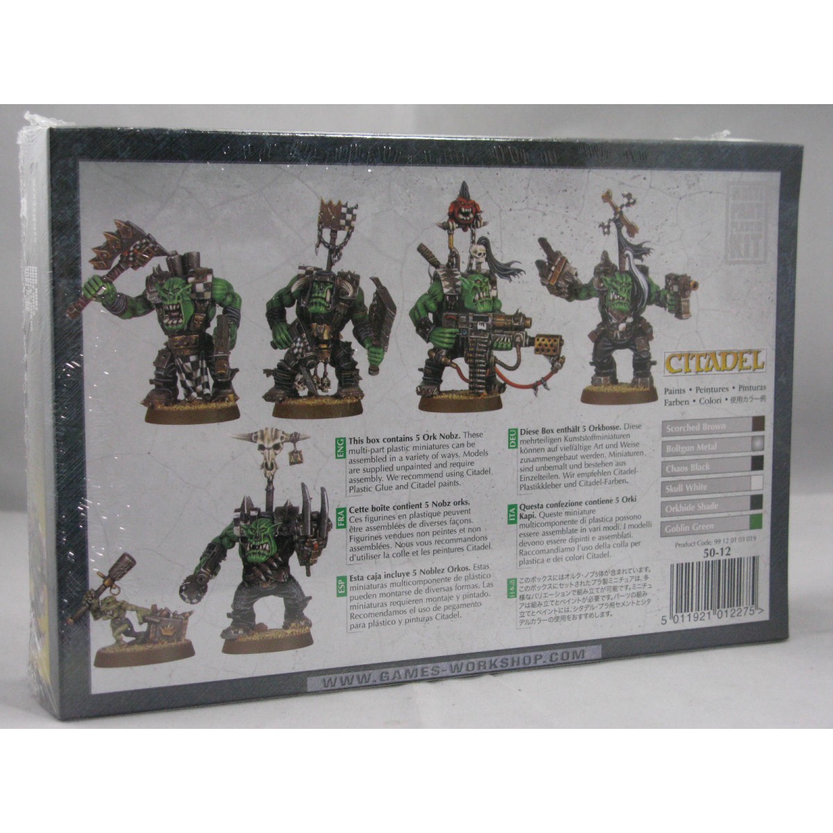 Warhammer 40k - Orks - Nobz (25mm bases)